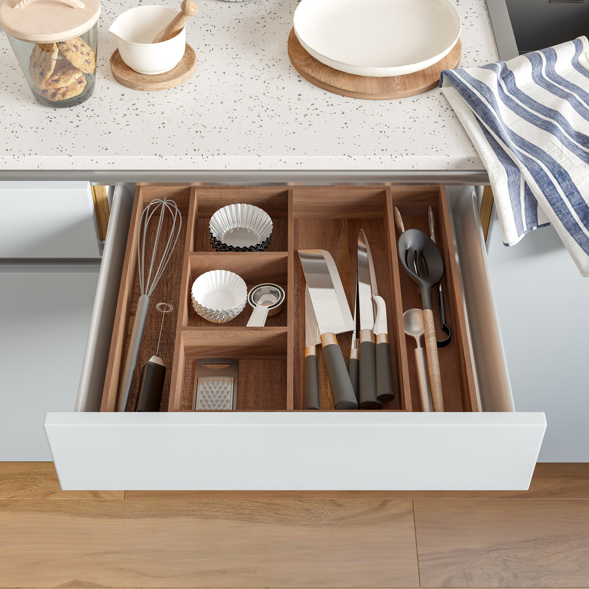 9-Piece Acacia Storage Box Set