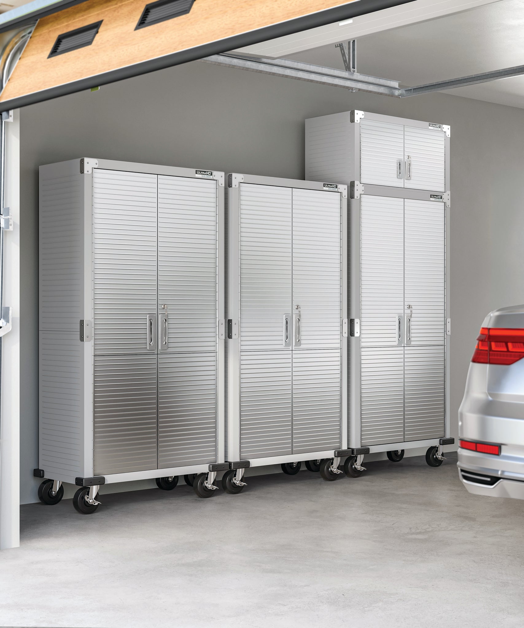 UltraHD® Rolling Storage Cabinet, Granite