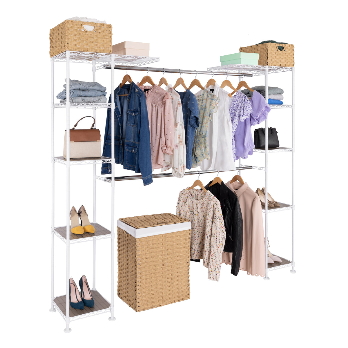 Expandable Closet Organizer System – Seville Classics