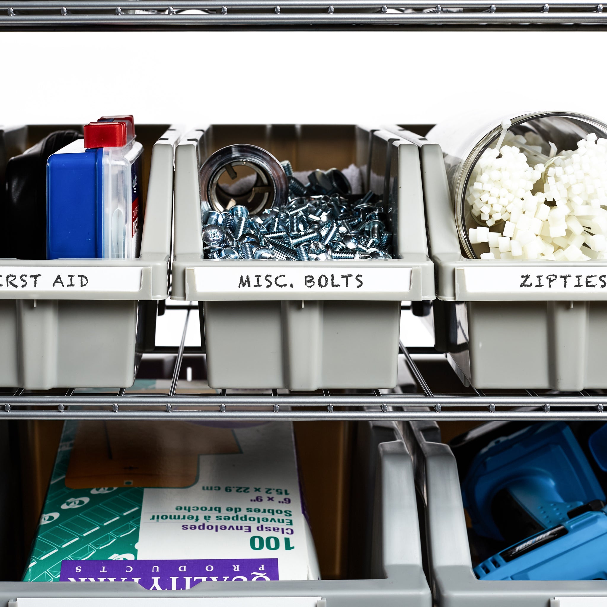 7-Tier NSF-Certified 22-Bin Rack