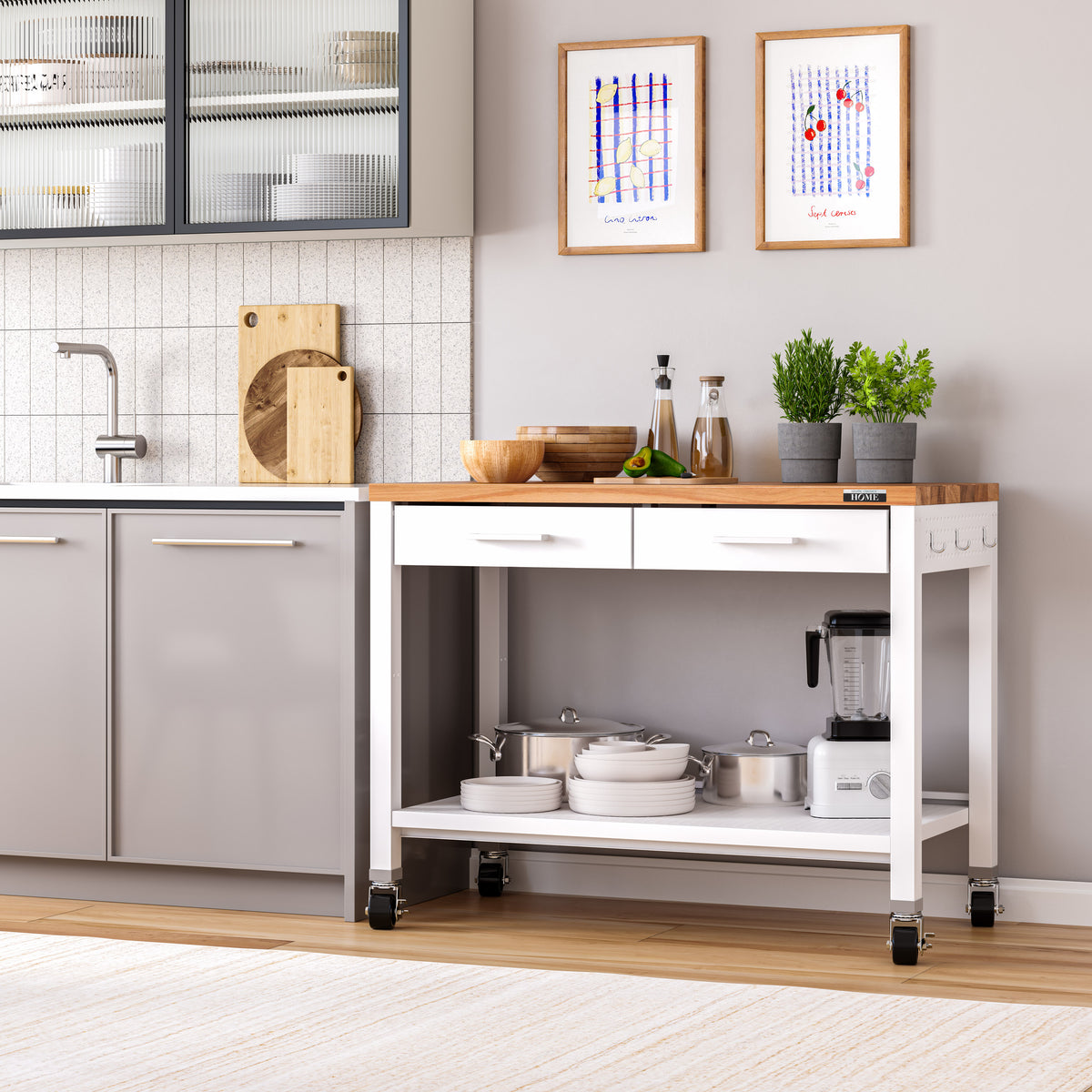 HOME Work Center Island Table