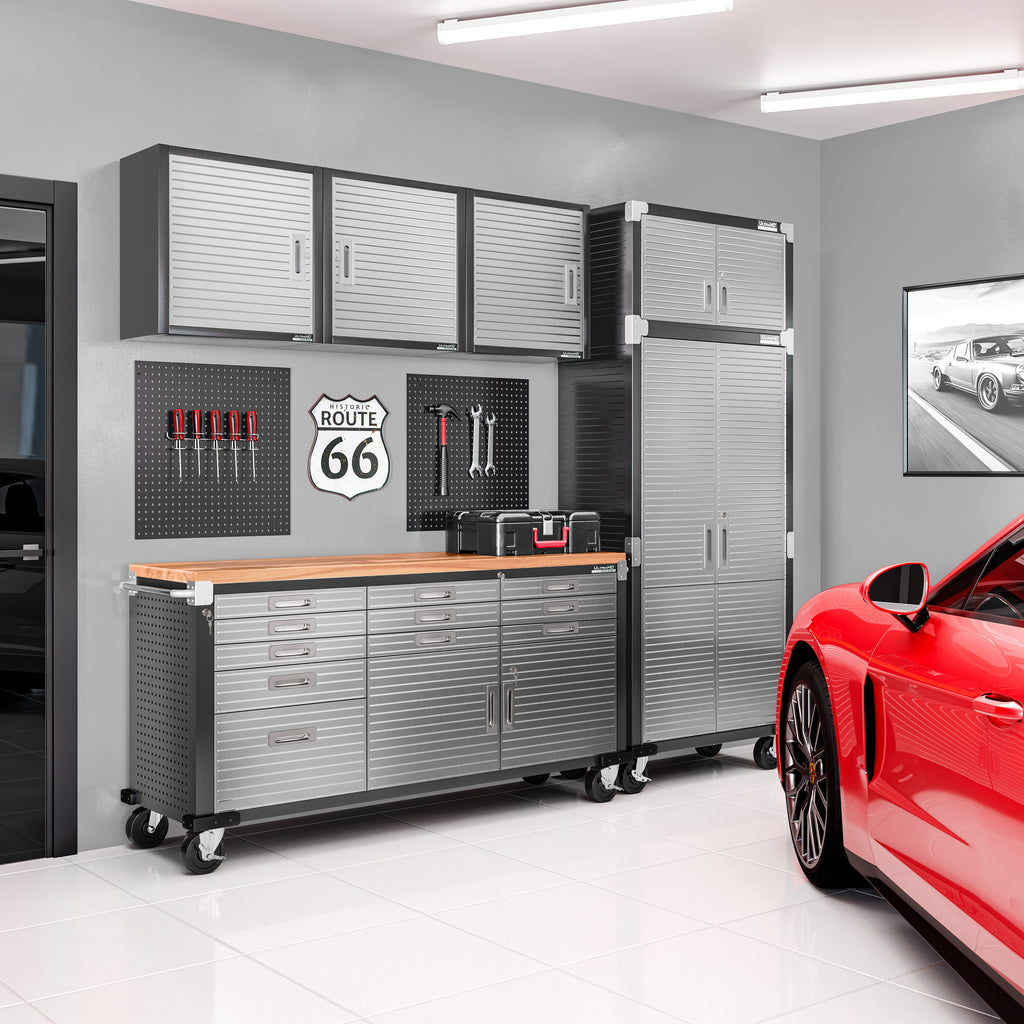 UltraHD® 11-Drawer Rolling Workbench, Graphite – Seville Classics