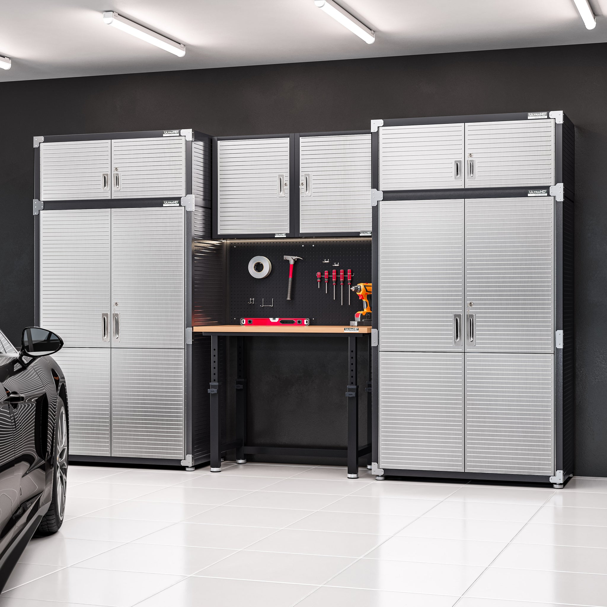 UltraHD® Height Adjustable Workbench, Graphite