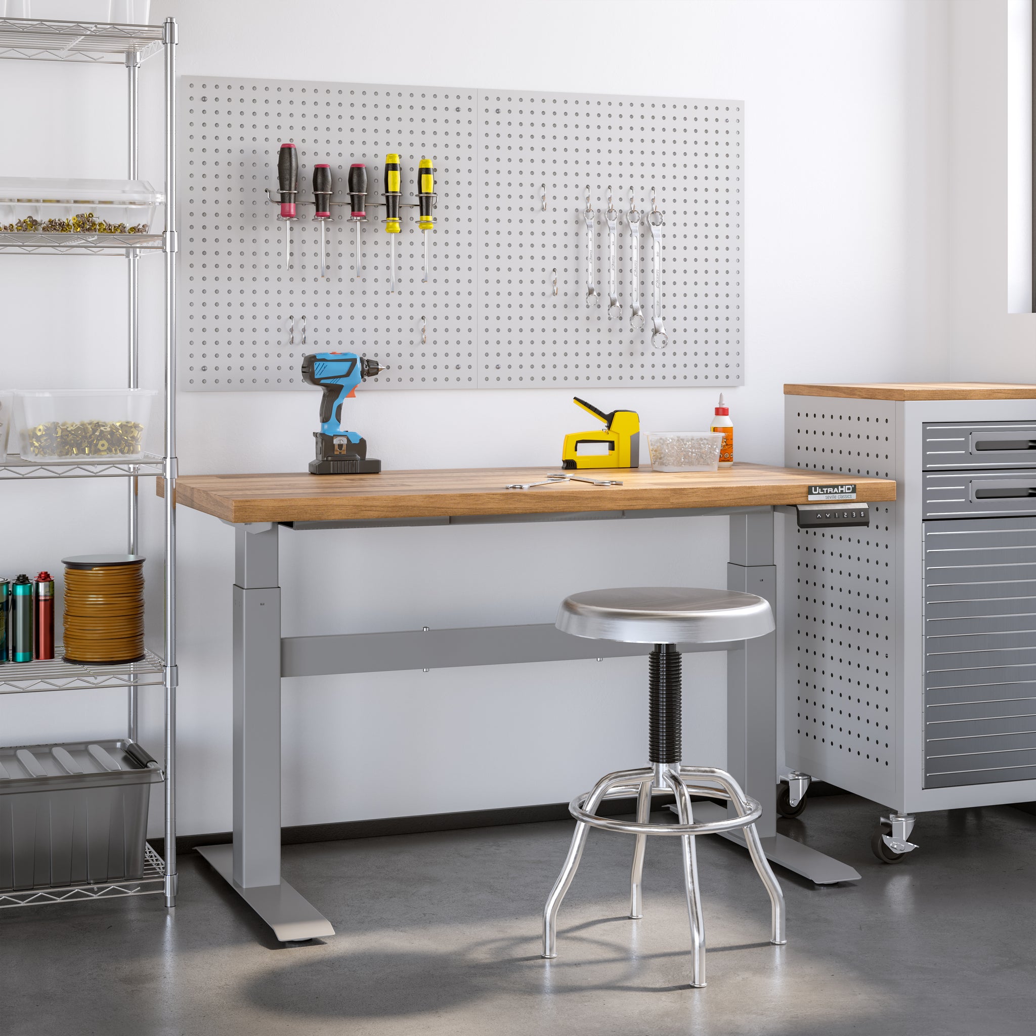 UltraHD® Electric Height Adjustable Workbench