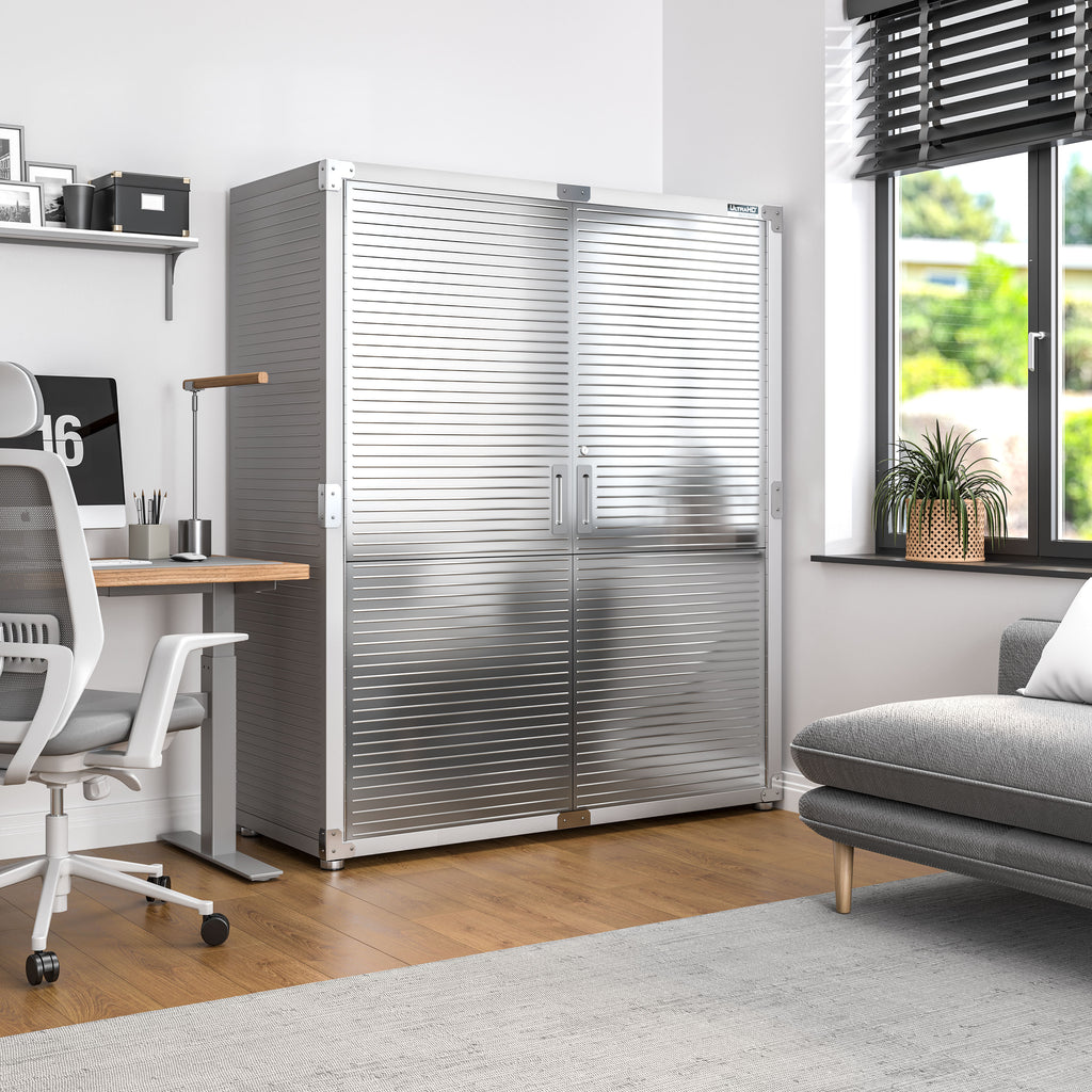 UltraHD® Extra-Wide Mega Storage Cabinet, Granite – Seville Classics