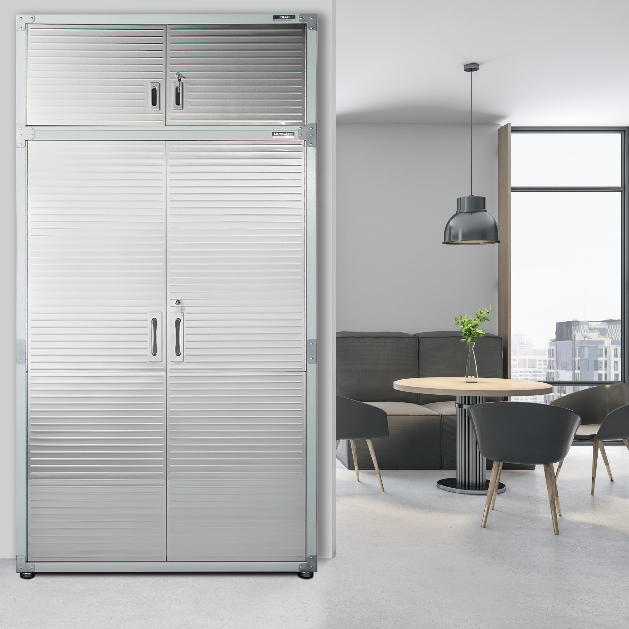 UltraHD® Stacking Top Cabinet – Seville Classics