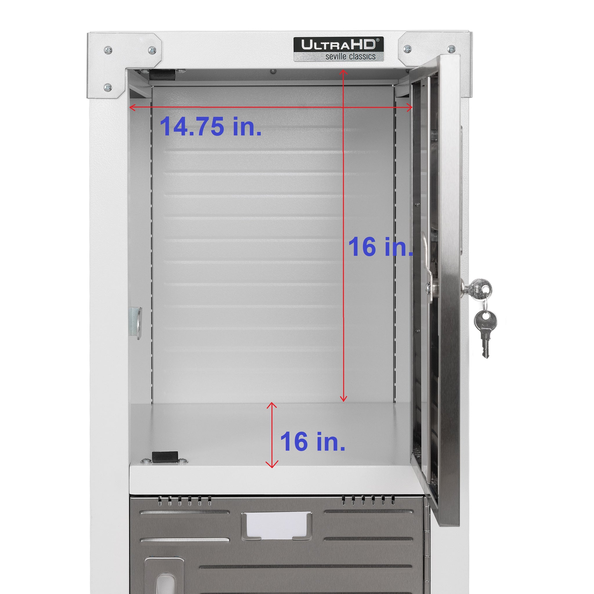 UltraHD® 4-Door Stackable Locker Cabinet
