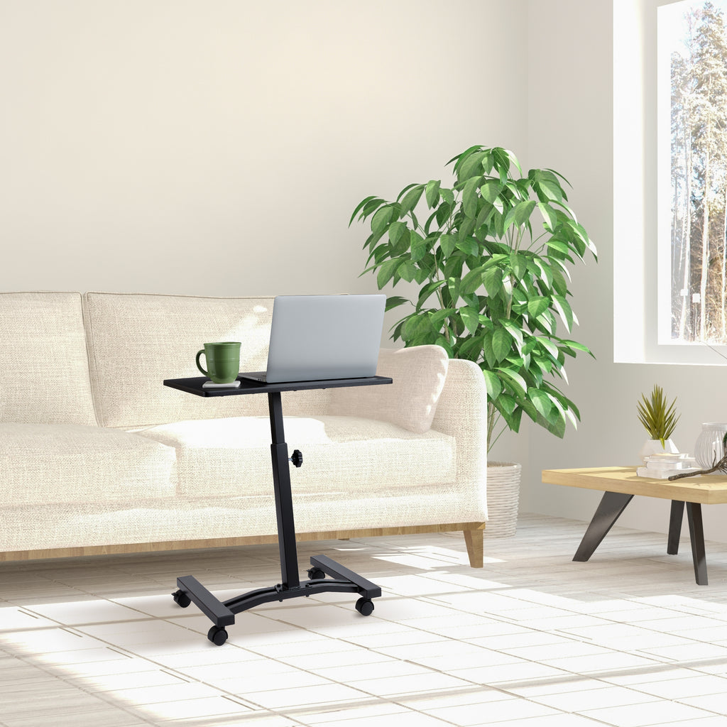 airLIFT® Mobile Laptop Sitting Desk Cart – Seville Classics