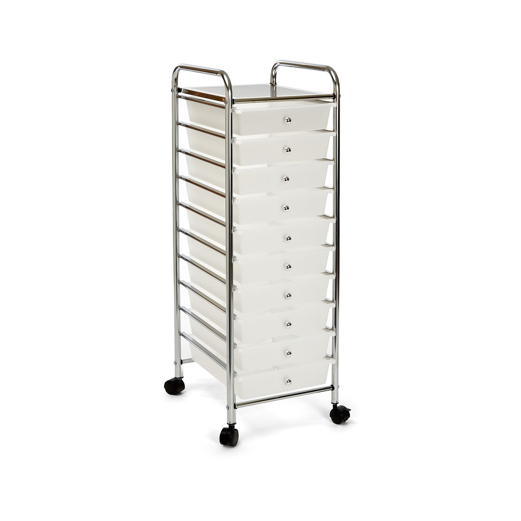 10-Drawer Organizer Cart – Seville Classics