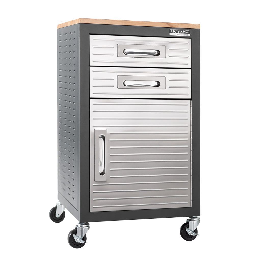 UltraHD® 2-Drawer Rolling Cabinet, Graphite – Seville Classics