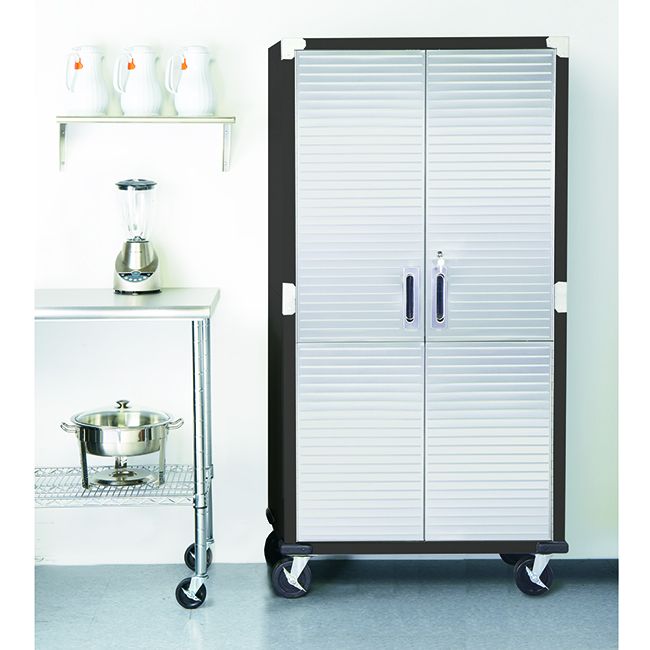 UltraHD® Rolling Storage Cabinet, Graphite – Seville Classics