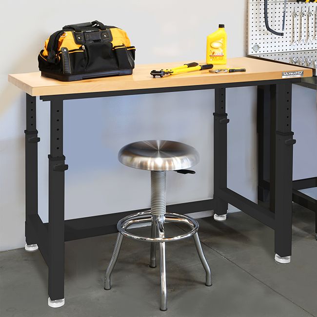 UltraHD® Height Adjustable Workbench, Graphite